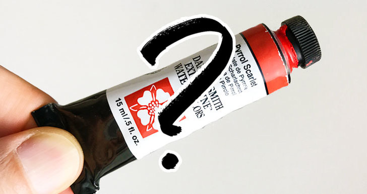 Beginners guide how to use watercolor paint tubes - Watercolor Affair