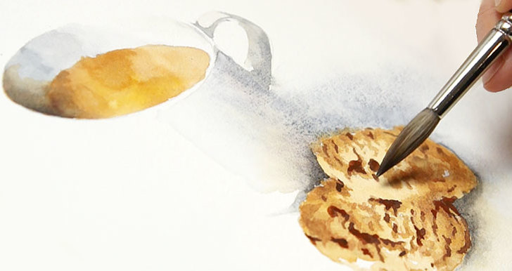 Easy Watercolor Seashells (Step by Step Tutorial) - Watercolor Affair