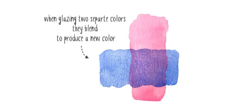 What is Watercolor Glazing (And How to Master it!)