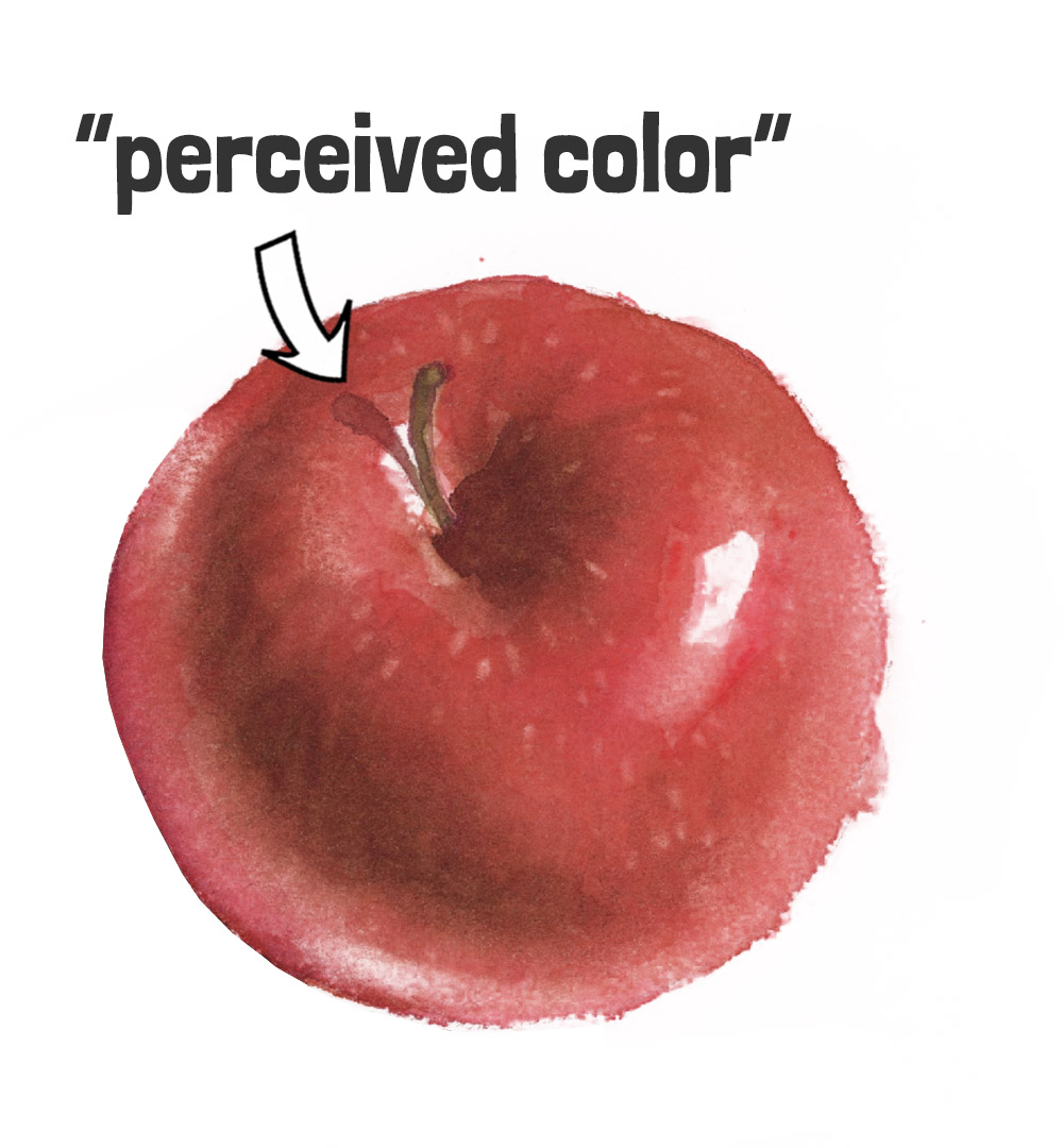 Local Color vs Perceived Color in Art