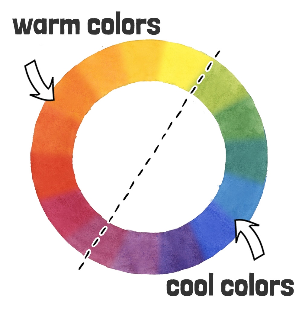 Why Warm & Cool Colors Confuse Artists!